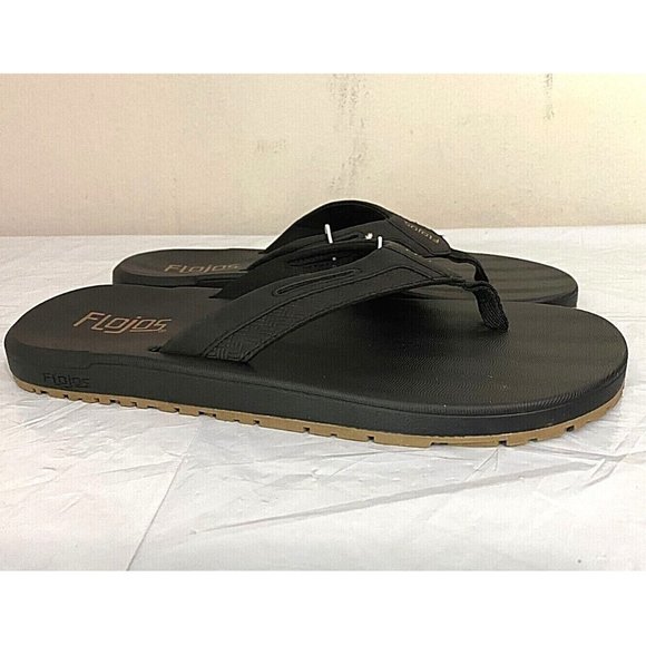 Flojos | Shoes | New Flojos Mens Memory Foam Flip Flop Sandals | Poshmark